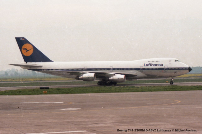 img496 Boeing 747-230BM D-ABYZ Lufthansa © Michel Anciaux – Aviation ...