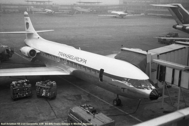 072 Sud Aviation SE-210 Caravelle 10R EC-BRJ Trans Europa © Michel ...