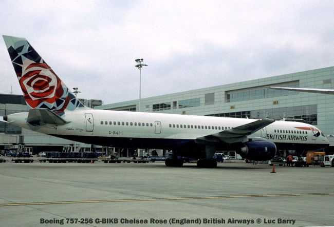 21595C Boeing 757-256 G-BIKB Chelsea Rose (England) British Airways ...