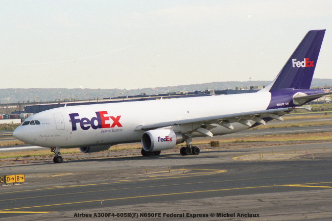 23 Airbus A300F4-605R(F) N650FE Federal Express © Michel Anciaux ...