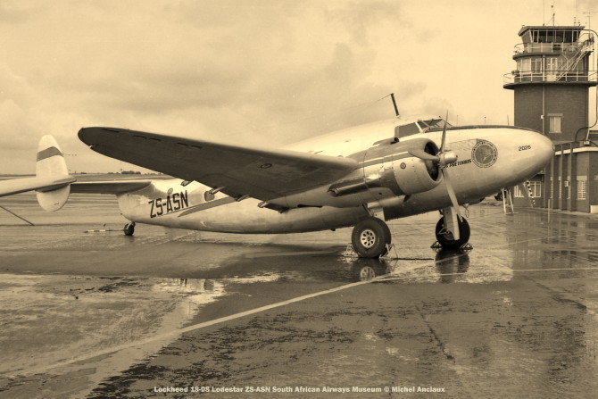 img1681 Lockheed 18-08 Lodestar ZS-ASN South African Airways Museum ...