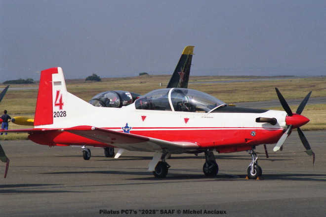 img1804 Pilatus PC7’s »2028» SAAF © Michel Anciaux – Aviation Rainbows