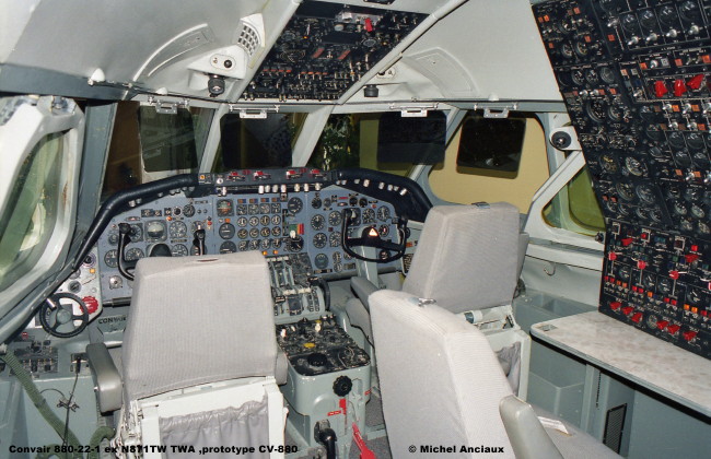 653 Convair 880-22-1 ex N871TW TWA ,prototype CV-880 © Michel Anciaux ...