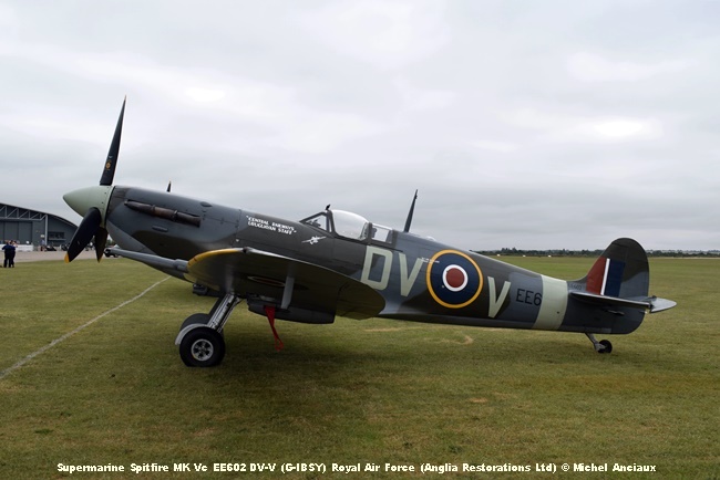 DSC_0132 Supermarine Spitfire MK Vc EE602 DV-V (G-IBSY) Royal Air Force ...