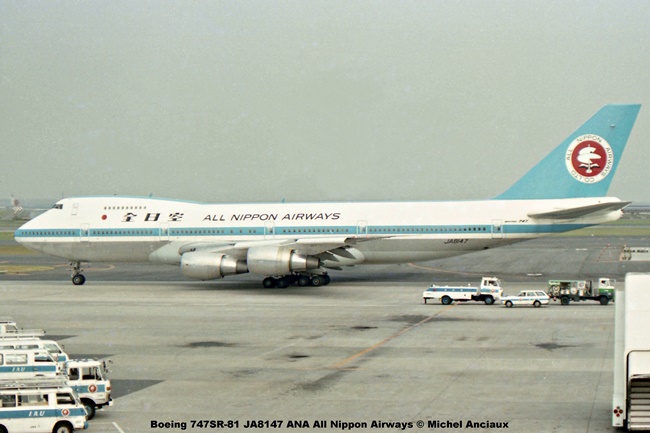 010 Boeing 747SR-81 JA8147 ANA All Nippon Airways © Michel Anciaux ...