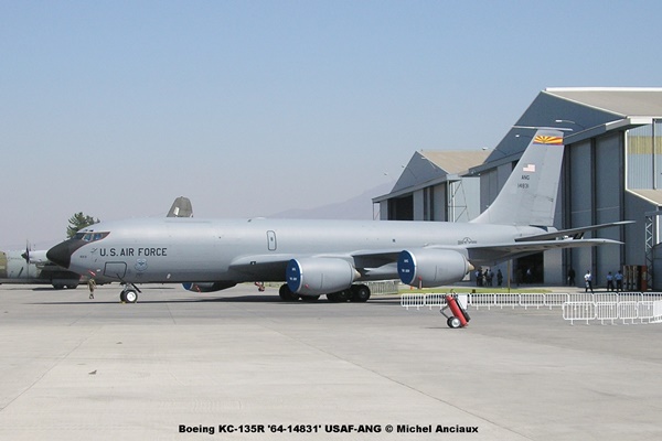 139 Boeing KC-135R ’64-14831′ USAF-ANG © Michel Anciaux – Aviation Rainbows