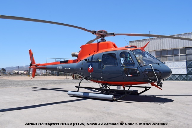 El nuevo Airbus Helicopters H125 de la Armada de Chile- The new Airbus ...