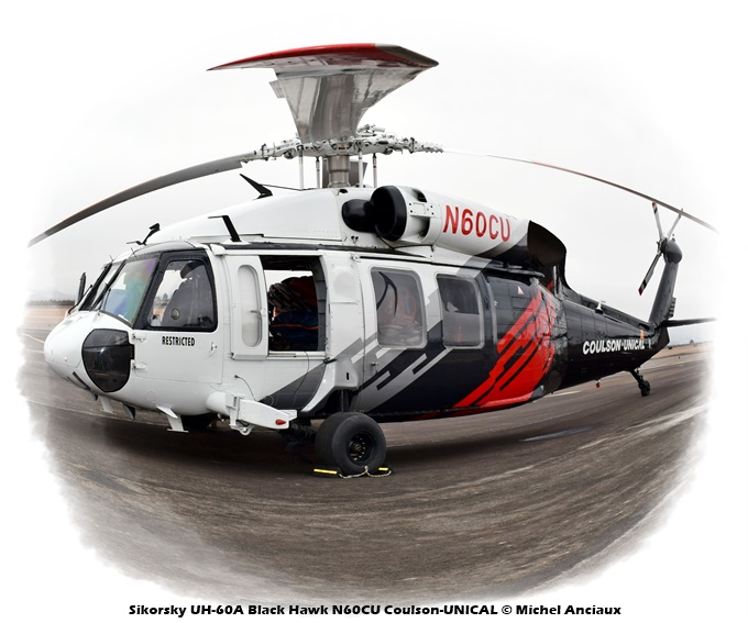 Unos helicópteros destacados en escala en el aeródromo de la Serena ...